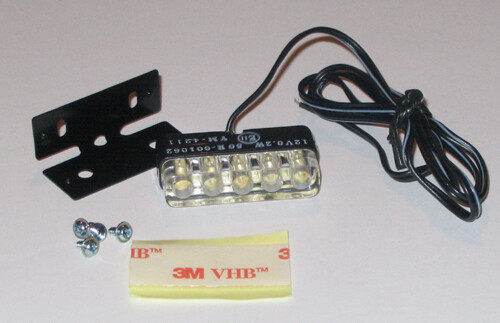 [8L] Mal wieder: LED fürs Nummernschild mit E-Prüfzeichen - Allgemeine ...